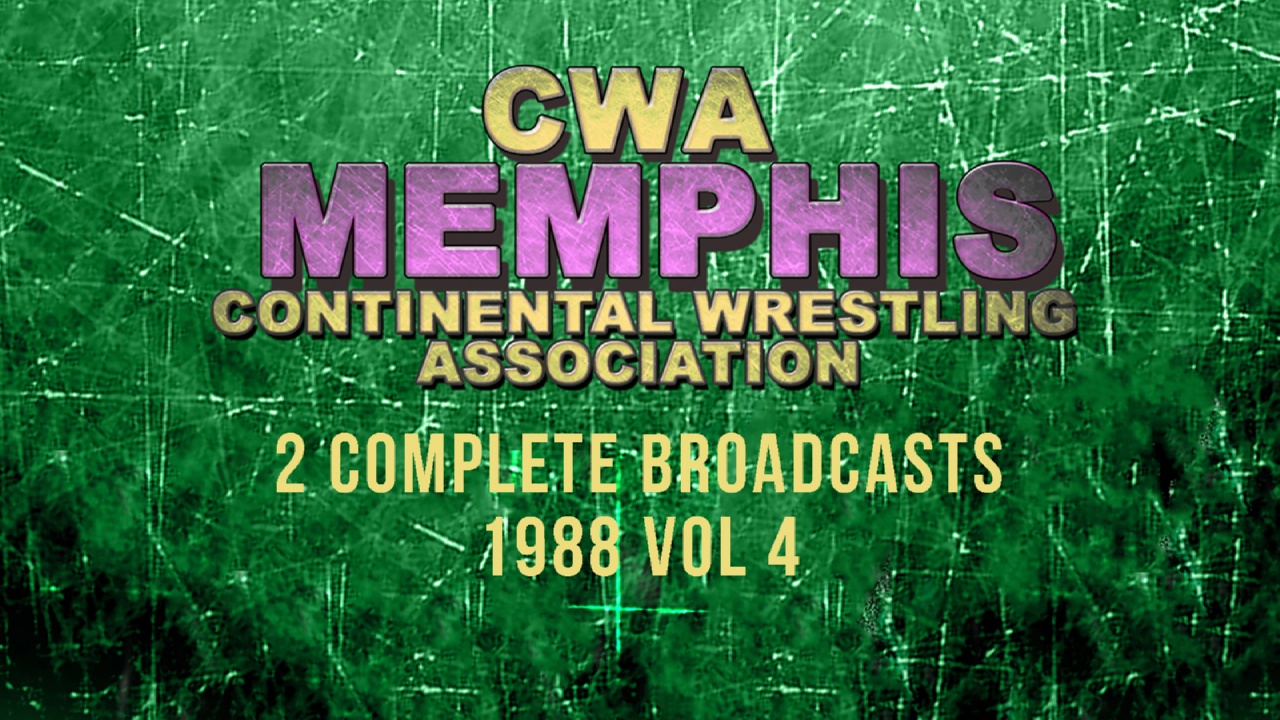 S88E04 CWA Memphis Wrestling 2 Complete Broadcasts 1988 Vol 4